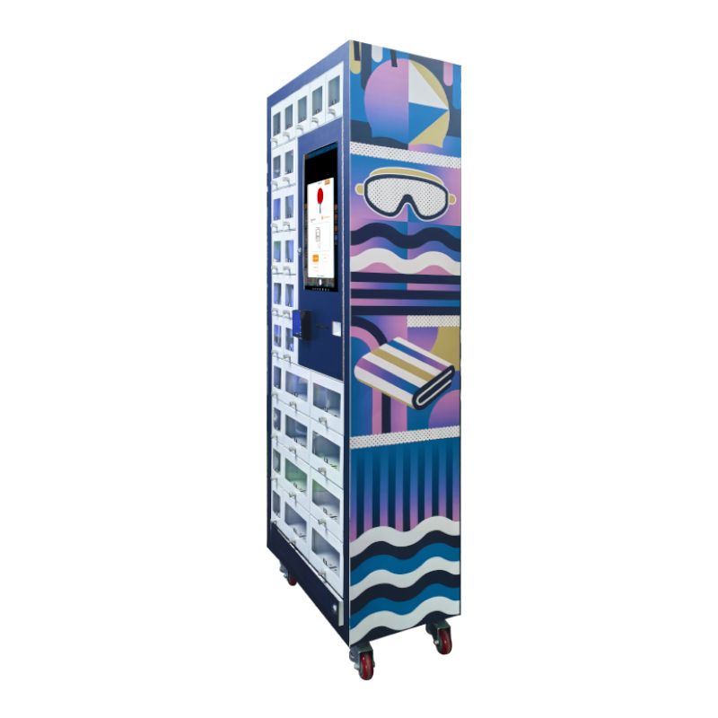 Quality Swimming Gear Rental Locker Vending Machine for Pools and Water Parks for sale