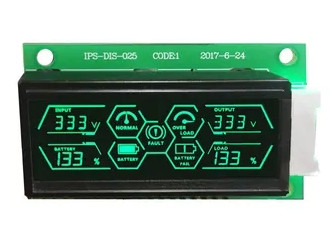 Quality Negative Transmissive VA LCD Display HT1621 Driver RGB LED Backlight LCD Display for sale