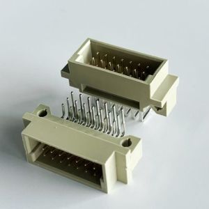 Quality 2.54mm Din 41612 Connector 21 Position Right Angle Male 3x7Pin Eurocard for sale