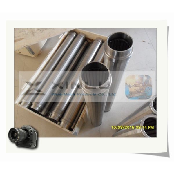 Quality 95mm Wedge Wire Pipe Anti Corrosion Motor Filter Johnson Screen Pipe for sale