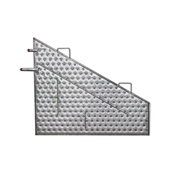 Quality Multi functional Small Size Stainless Steel Industrial Single Inflated Pillow Plate For Immersed Cooling for sale
