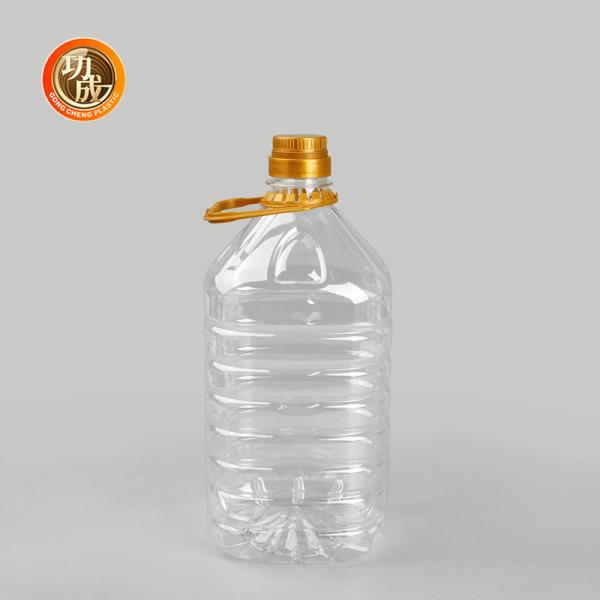 Quality Food Grade Clear Plastic Condiment Bottles Seasonings Cylinder Packaging 1000ml for sale