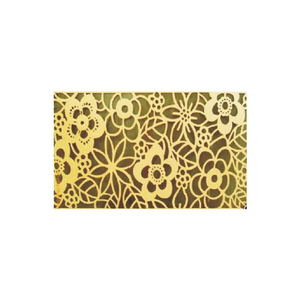 Quality Artistic Aluminum Wall Panel / Custom Art Flowers Carved Decoration Ceiling tiles for sale