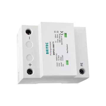 Quality Class I Class II SPD PV Surge Arrester For Photovoltaic Systems 12.5kA 10 / for sale