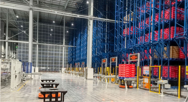 Double Deep Pallet Stacker ASRS