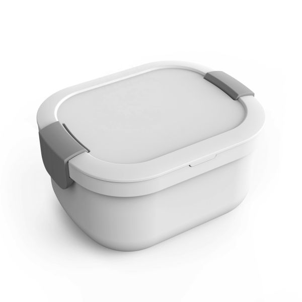 Quality Modern Large Salad Bowl with Spoon and Fork 190*150*100 mm PP Inner Tray for sale