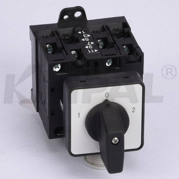 Quality IP65 32A 3 Pole 3 Position Rotary Switch Waterproof IEC Standard for sale