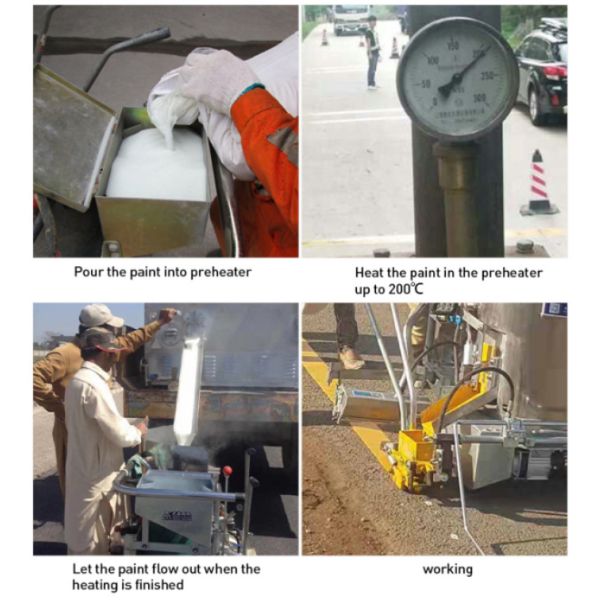 Quality Reflective Thermoplastic Road Marking Paint for sale