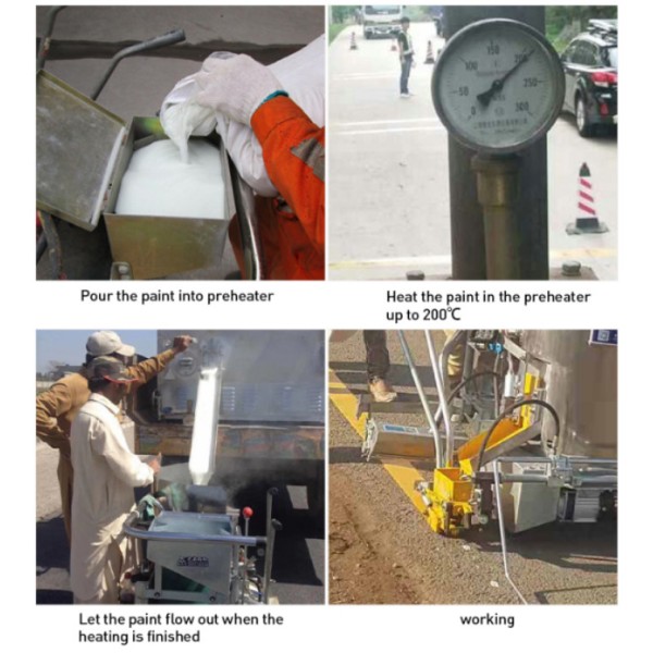 Quality Thermoplastic White Road Marking Paint for sale