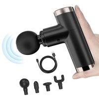 Quality Relax Muscles with 4 Speeds Powerful Percussion Massage Gun 920g Mini Metal ABS for sale