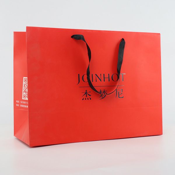 Quality Gift Bag Shopping Custom Logo Paper Bags Wine Clothing Packaging for sale