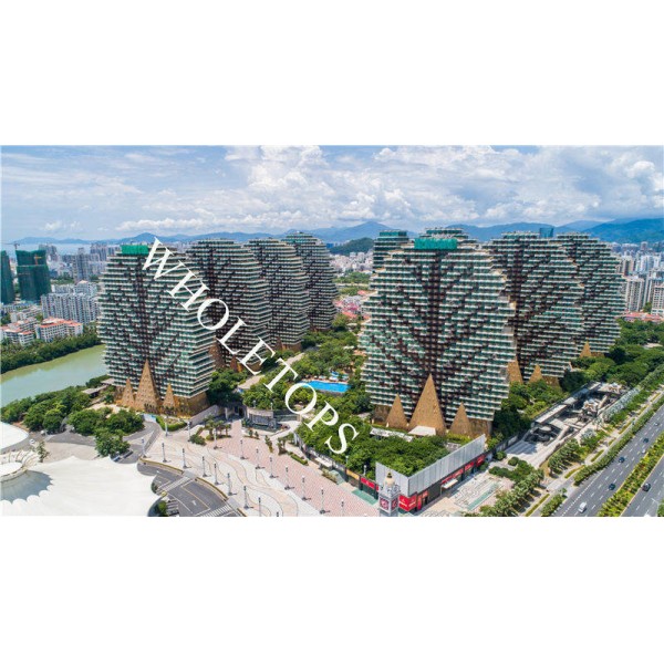 Quality 1.5MM-8.0MM Curved Aluminum Panels PVDF Coated For Hotel House Facade for sale