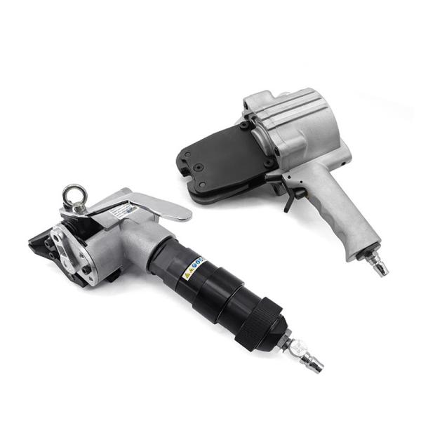 Quality Split Type Pneumatic Strapping Tensioner Baler Steel Banding Tool For 19mm Steel Belt for sale