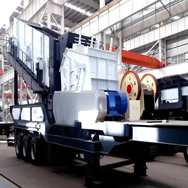 Quality 80-250kw Motor Power Mobile Jaw Impact Cone Crusher Plant for 150-300tph Capacity for sale