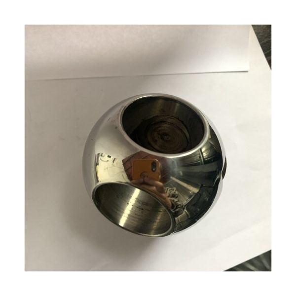 Quality Valve Ball Silver DN50 for Valves Spare Parts L Through Customized Product ISO Certificate for sale