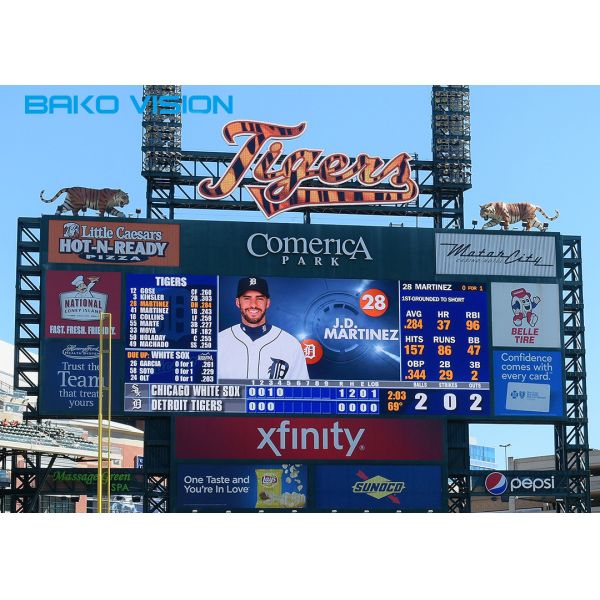 Quality High Definition Outdoor Fixed LED Display SMD Full Color 6500 Nits Long Life Span for sale