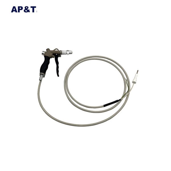Quality Plastic Air Spray Ionizing Air Gun Static Eliminating For Splitting Machine for sale