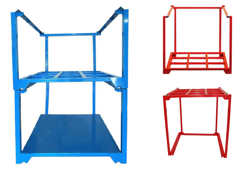Pallet Stacking Rack  For fabric roll storage
