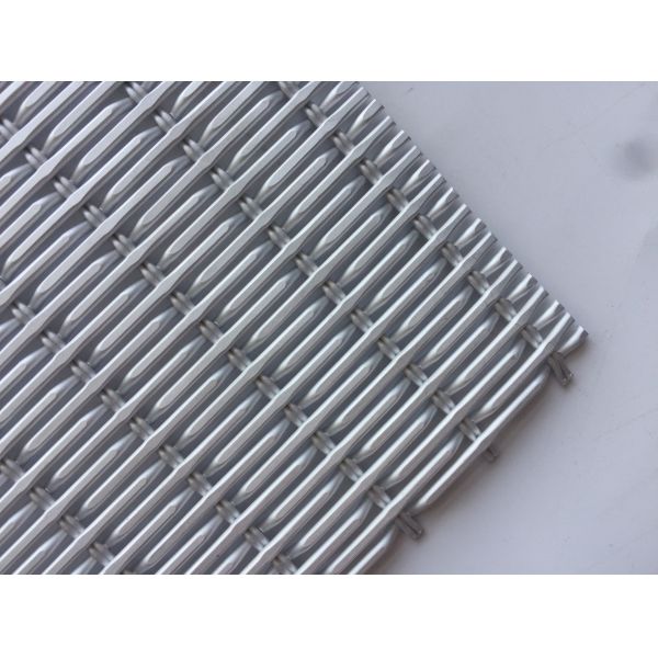 Quality Custom Architectural Metal Mesh / Cabinet Metal Mesh Panel With PVD Treatment for sale