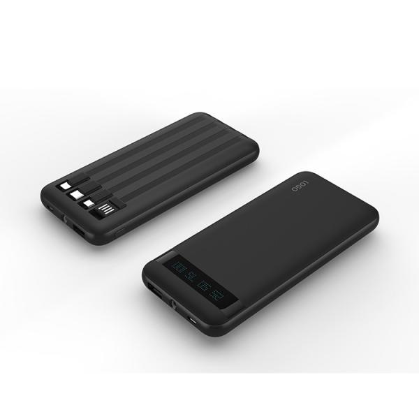 Quality Power PD22.5W Built In Cable Power Bank Universal LED Indicator Lights Outdoor Charging for sale