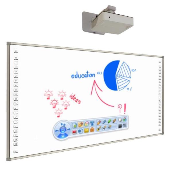 Quality SKD Infrared Interactive Multi Touch Screen Whiteboard Smart Board 20 Touch for sale