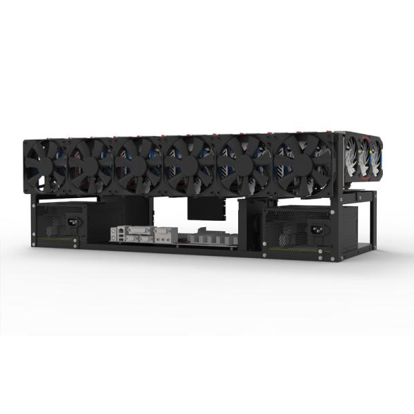 Quality Cheapest 6 PCIE Ethereum Crypto GPU Mining Rig Machine Server Case 6gpu Support for sale