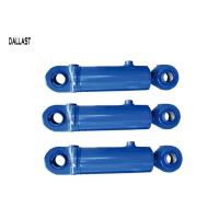 China Industrial Double Acting Telescopic Hydraulic Cylinder Piston Stroke 600 mm factory