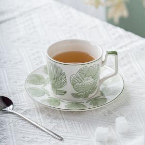 Quality Ceramic Coffee Cups And Saucers for sale