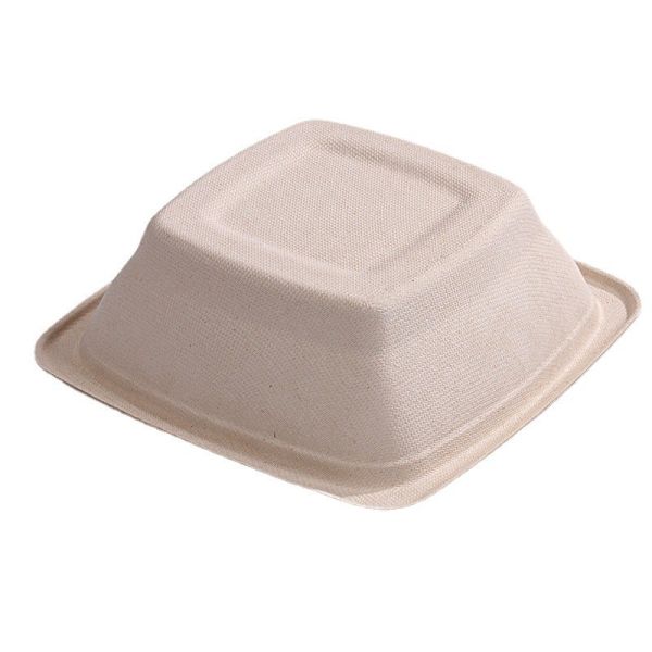 Quality 16 24 32oz Biodegradable Sugarcane Bagasse Bowl Fruit Salad Containers Box With for sale