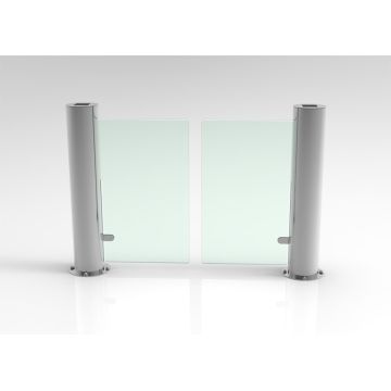 Quality Integrated Channel Swing Gate Anti Collision TCP IP Handicapped 200W for sale