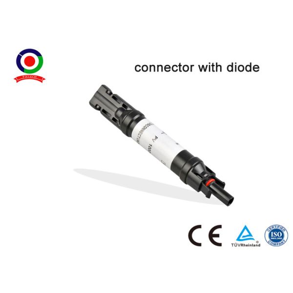 Quality PPO Solar Diode Connector 10-30A DC1000V IP67 Black for sale