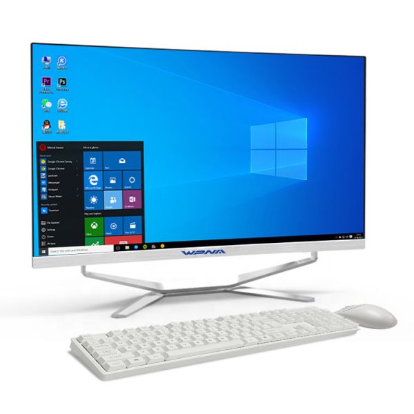 Quality 24'' 27'' All In One PC Computer Widescreen Gaming Desktop Intel Core I7 I5 I3 for sale