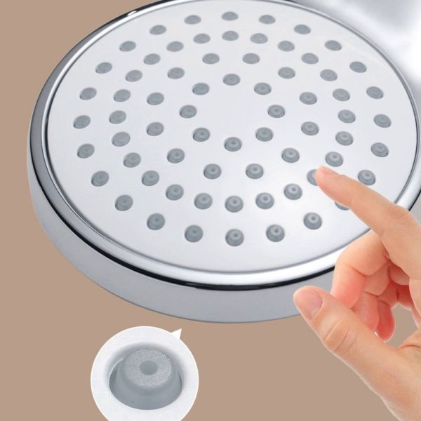 Quality Abs Silver Bathroom Hand Shower Head for Hotel Modern Design Style for sale