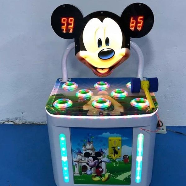 Quality 80W Indoor Amusement Arcade Machine Hit Mouse Rats Game Machines for sale