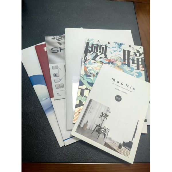 Quality Saddle Stitched Marketing Brochure Printing High Definition Environment for sale