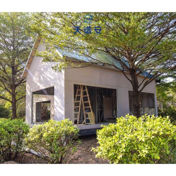Quality Luxury Modern Design Light Steel Structure Villa Roof Shape Holiday Home for sale