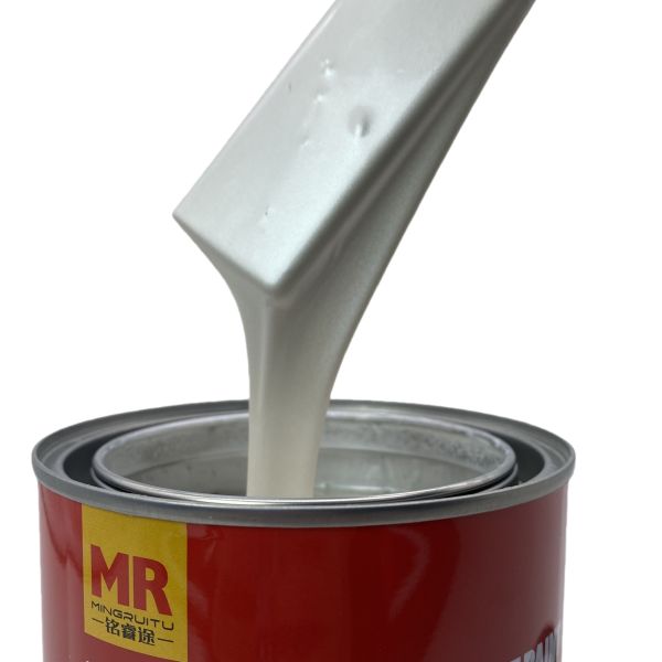 Quality M141 1K White Pearl Car Paint Automotive Touch Up Paint OEM With Multi Angle Color Shift for sale