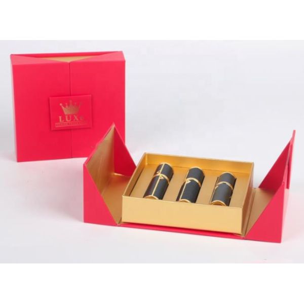 Quality SGS CMYK Skincare Packaging Boxes , 100PCS Perfume Bottle Packaging Box for sale