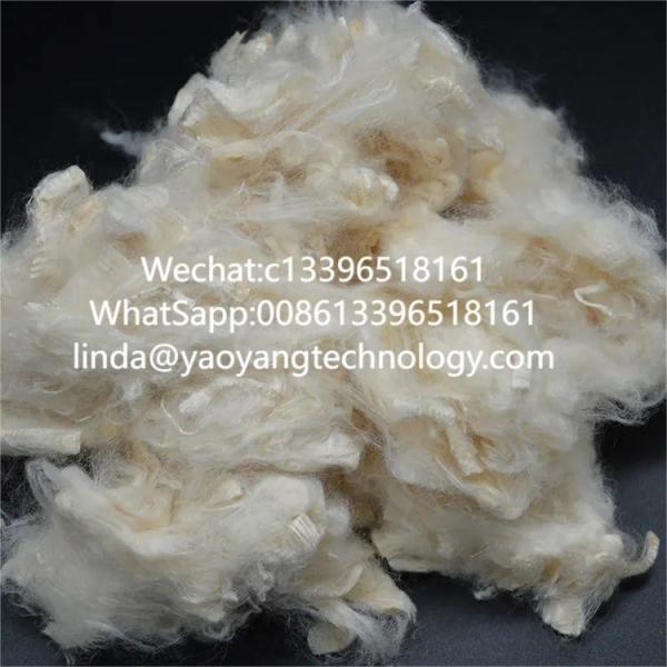 Quality Premium Soybean Protein Fiber Low Fat Content Soy Fiber Textile for sale
