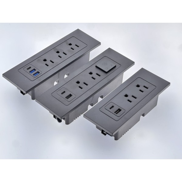 Quality Smart Socket with 20W Type-C Charging and Customizable Cable Length - UL ETL FCC Certified Power Strip for sale