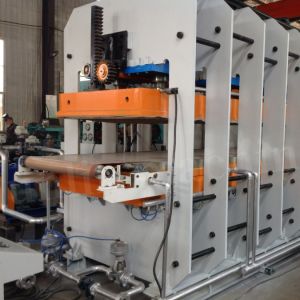 Quality Electrical Heating Hydraulic Rubber Vulcanizing Press Machine 2 Working Layers for sale