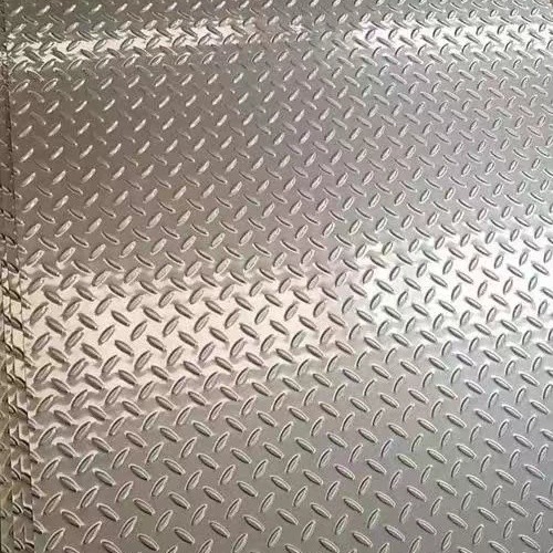 Quality 0.5mm Steel Pattern Plate Astm A786 Pattern 4 Diamond Pattern Stainless Steel for sale