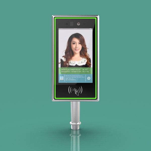 Quality 5 inch Facial Recognition Terminal With Body Temperature Detection for sale