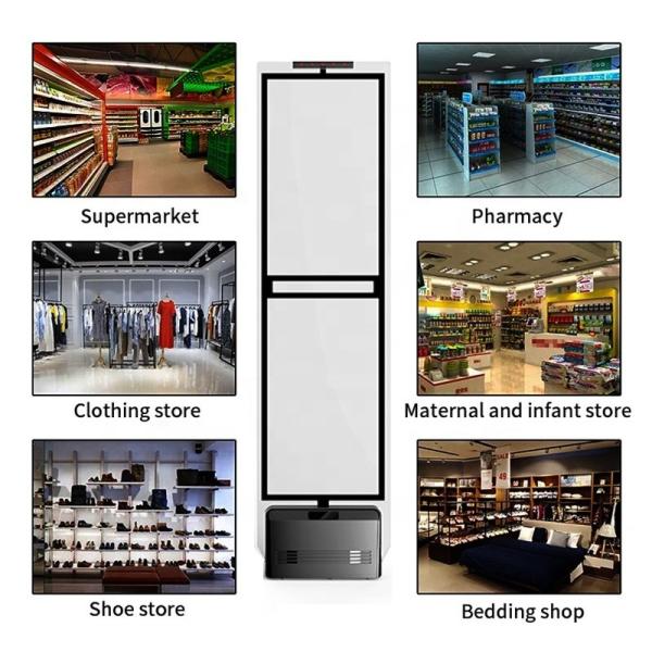 Quality 58KHz AM EAS System Transparent Acrylic Antenna 1.6-3.2m Induction Range for sale