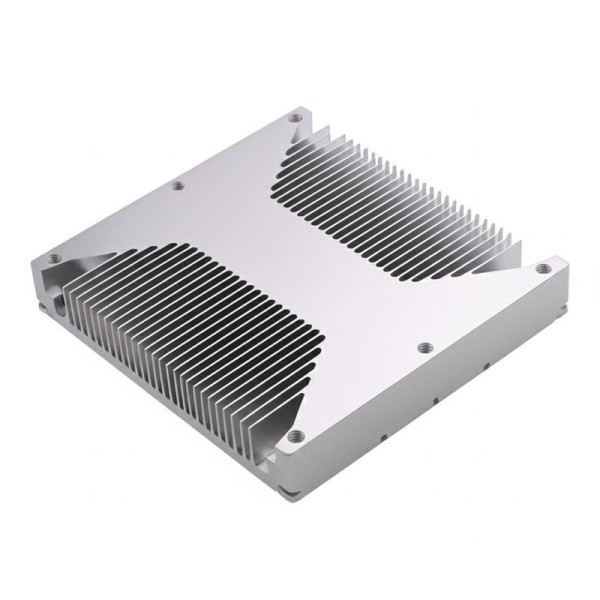 Quality High Thermal Conductivity Skived Fin Heat Sink Aluminum Construction Featuring Anodizing for Enhanced Cooling Efficiency for sale
