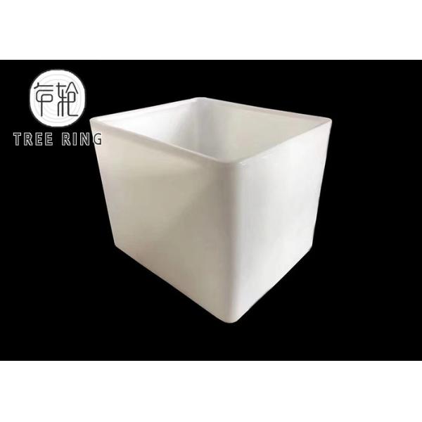 Quality Cut Off Fishery Industries Upcycled Open Top IBC Tank 265 Gallon For Recycled for sale
