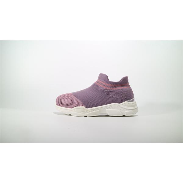 Quality Lightweight Breathable Flexible Running Shoes Upper Womens Knit Sneakers for sale