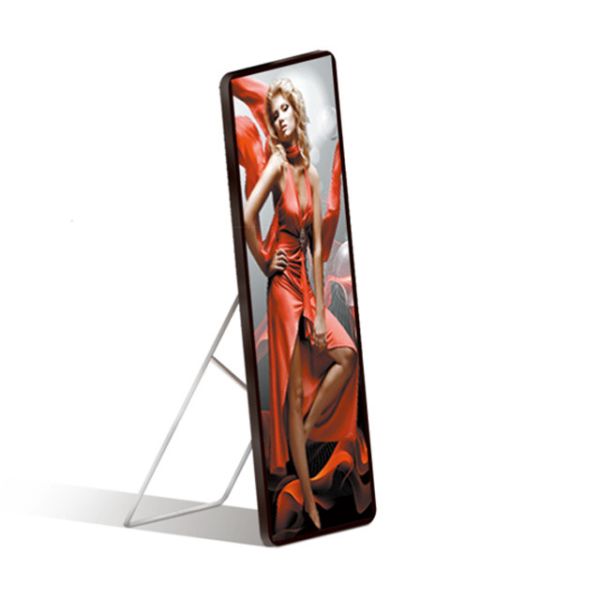 Quality Advertising Front Service Led Display Screen 1.9mm Poster Mirror for sale