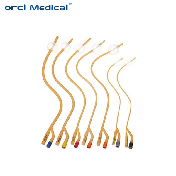 Quality Male Female Latex Foley Catheter / Sterile Foley Catheter OEM Available for sale