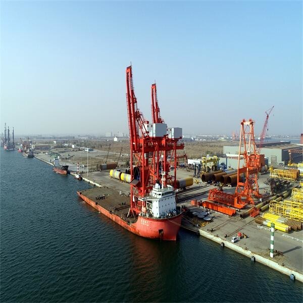 Quality Grab Type Ship Unloader For Bulk Material Handling At Port Terminal for sale